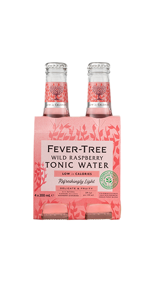 Fever Tree Fever Tree Light Rhubarb And Raspberry 6x4pk (24x200ml) (200ml)