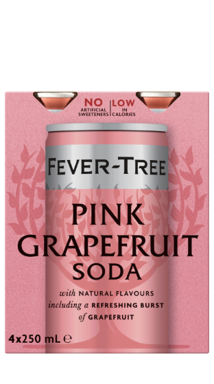 Fever-tree Fever Tree Pink Grapefruit 6x4pk Can (250ml)