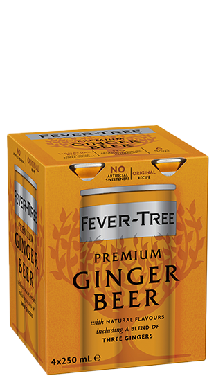 Fever-tree Fever Tree Ginger Beer 6x4pk Can (250ml)